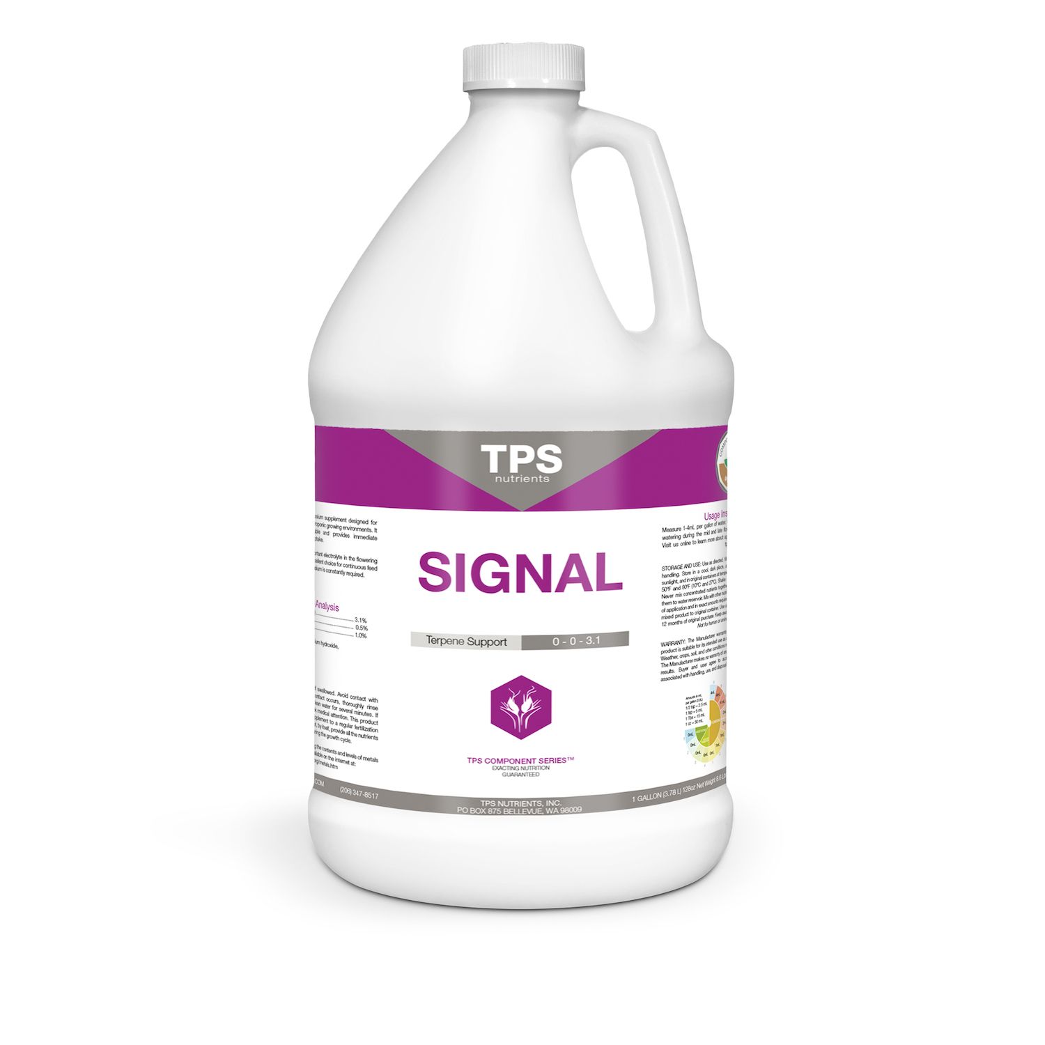 Signal / True Plant Science (TPS) nutrient info - GrowDiaries